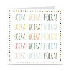 Hoera! Hoera! Hoera! | kaart | HOUSE OF LOLA
